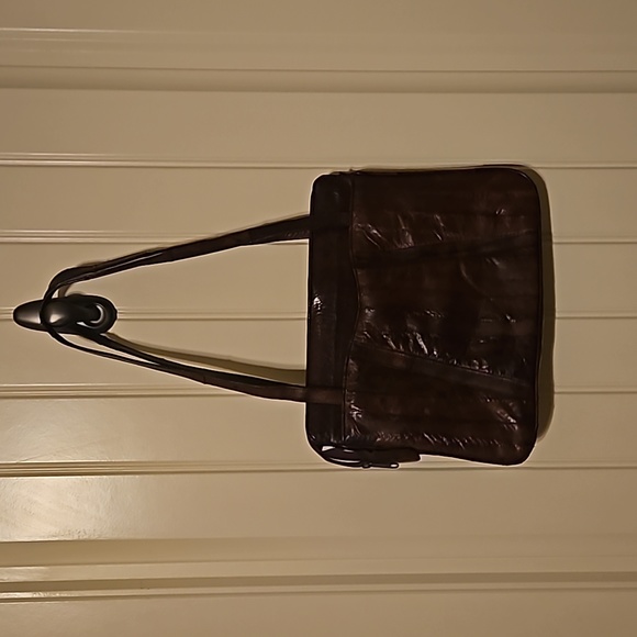 Bags | Vintage Eel Skin Handbag | Poshmark